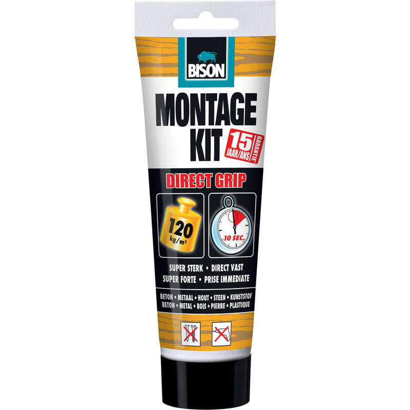 Bison Montagekit direct grip 175g – Meetstickers.nl